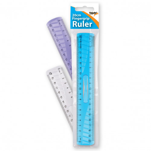 20CM FINGER GRIP RULER – Andil Brothers