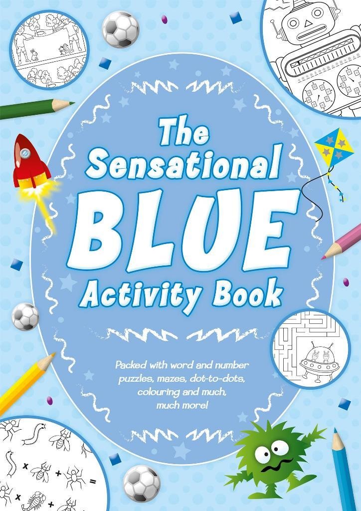 THE SENSATIONAL BLUE ACTIVITY BOOK – Andil Brothers