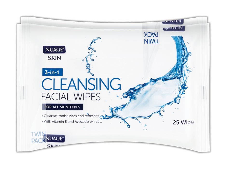 NU. ARGAN OIL CLNSING FACIAL WIPES 2X25S – Andil Brothers