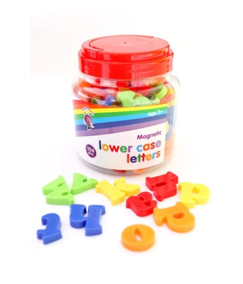 MAGNETIC LOWER CASE LETTERS 104PCS – Andil Brothers