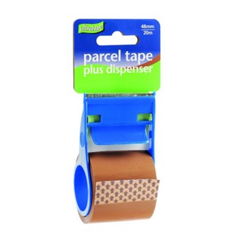 48MM X 20M PARCEL TAPE & DISPENSER – Andil Brothers
