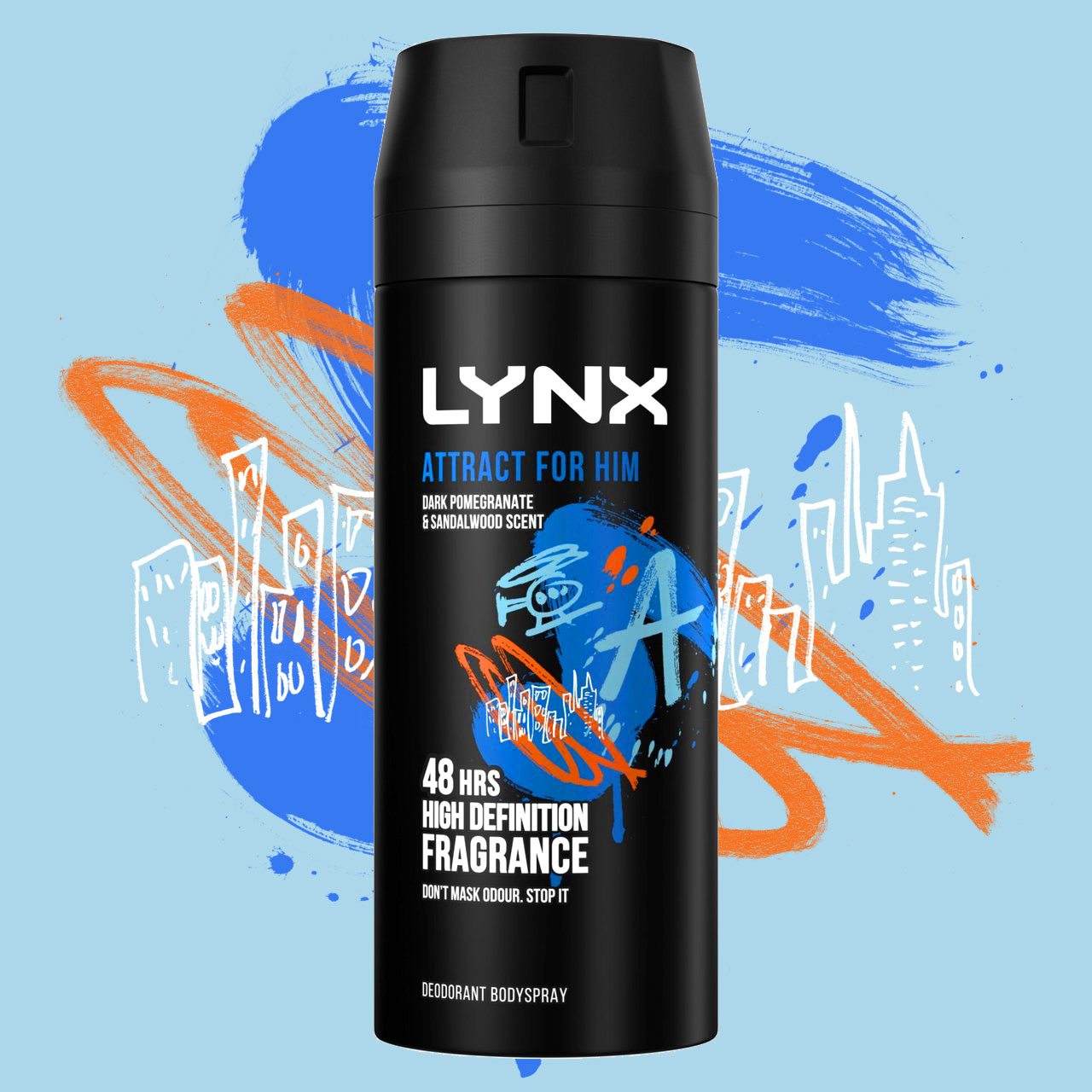 LYNX AFRICA 48 HOURS HIGH DEFINATION FRAGRANCE DEODRANTS & BODY SPRAYS FOR HIM, 150 ML SOLD ...
