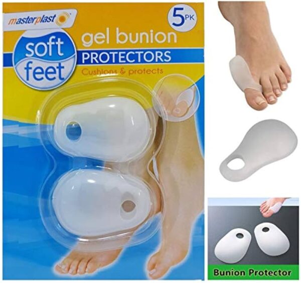MASTERPLAST GEL BUNION PROTECTORS 5PK – Andil Brothers