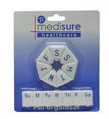 MEDISURE PILL ORGANISER SET OF 2 – Andil Brothers
