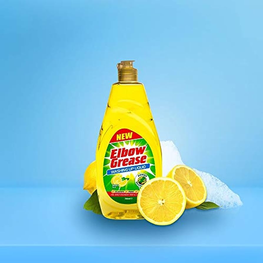 ELBOW GREASE WASHING UP LIQUID LEMON FRESH 600ML – Andil Brothers