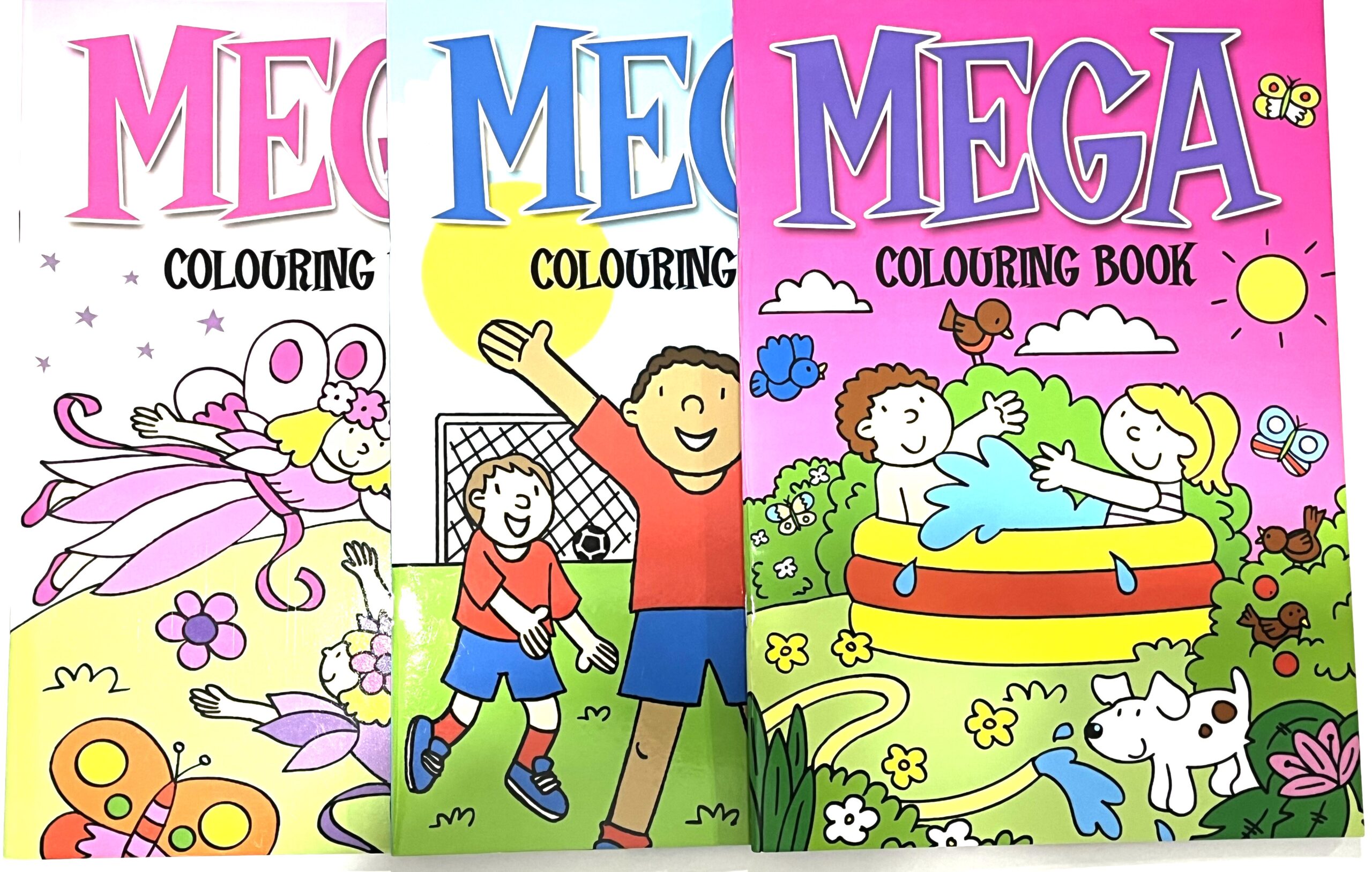 MEGA COLOURING BOOK: SOLD SINGLE AND IN SET – Andil Brothers